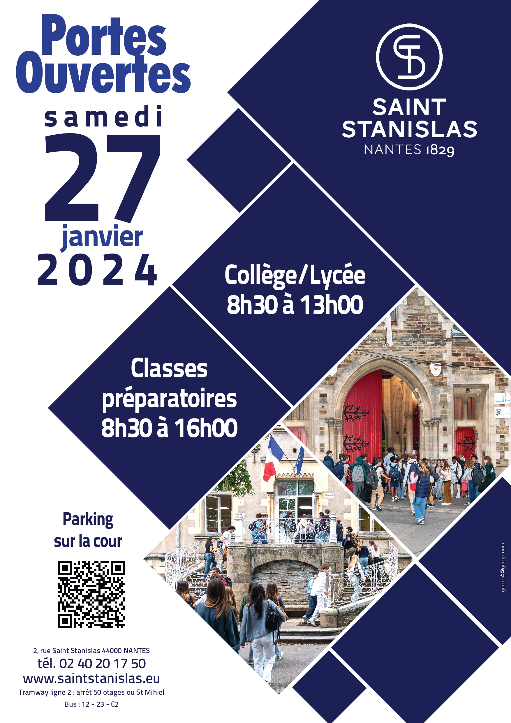 Portes Ouvertes Générales | Saint Stanislas